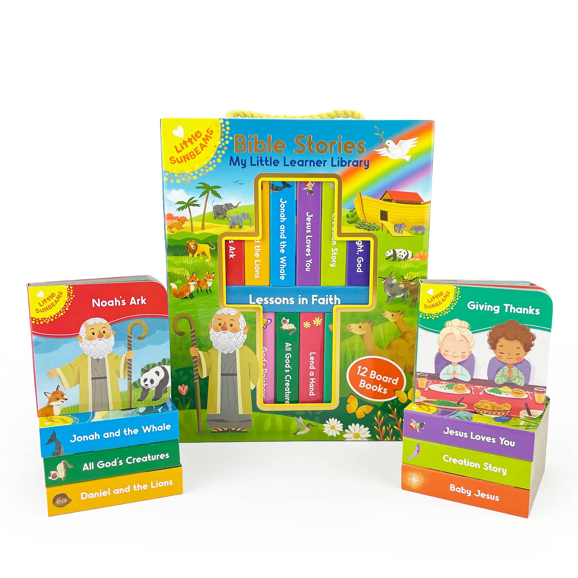 Bible Stories My Little Learner Library Book Gift Set – PickleberryBoutique